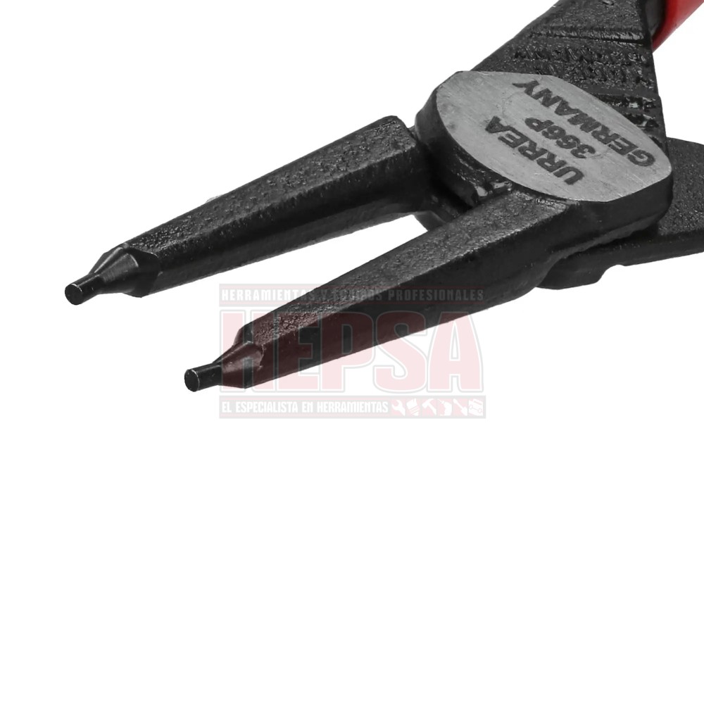 PINZA PARA ANILLOS DE RETENCIÓN CON MANGO RUBBER GRIP FORJADAS TIPO ...